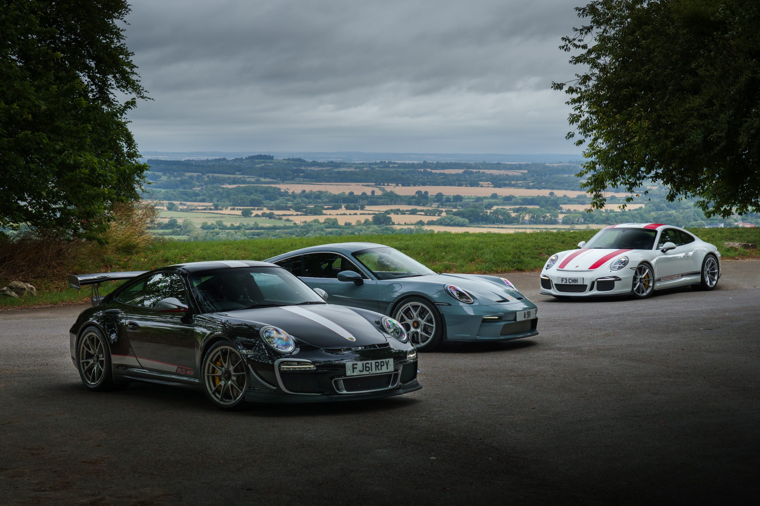 2025 Porsche 911 Showdown: GT3 RS 4.0 vs 911 R vs S/T